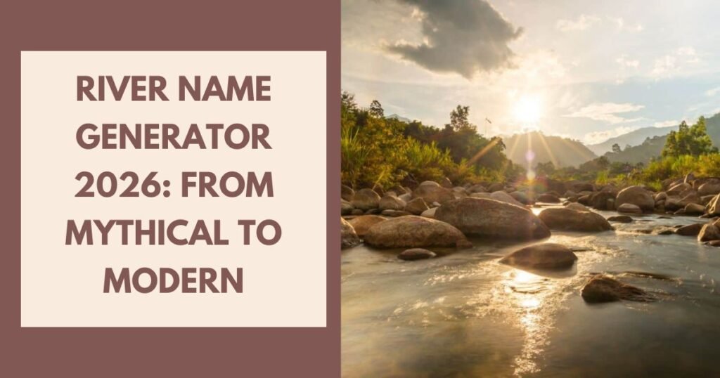 River Name Generator 2026: From Mythical to Modern
